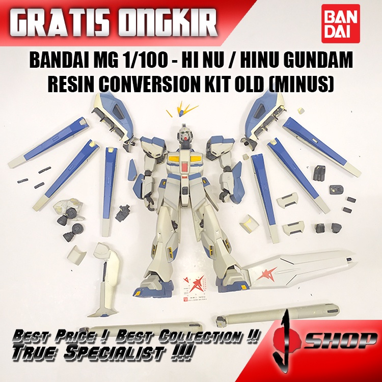 Jual BANDAI MG 1/100 - HI NU / HINU GUNDAM RESIN CONVERSION KIT OLD ...