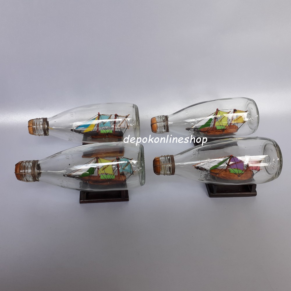 Jual Botol Pajangan Ruangan Rumah Hiasan Meja Kerja Kantor Miniatur ...