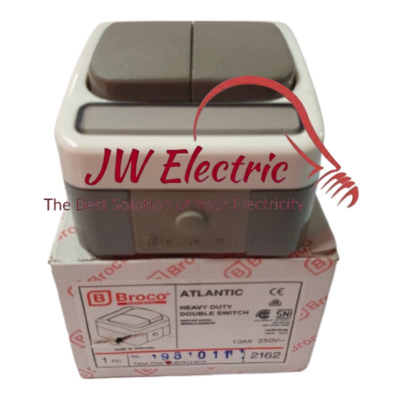 Jual Saklar Seri Broco Atlantic 2162 Waterproof Outbow | Shopee Indonesia