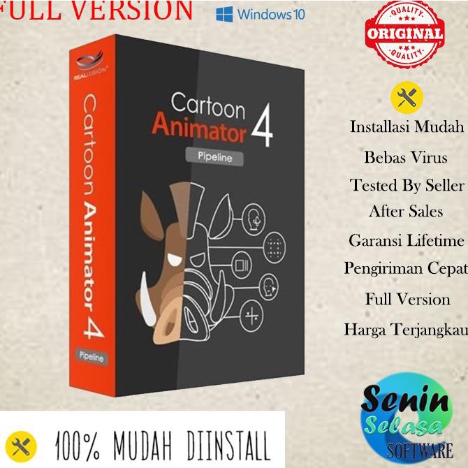 Jual Software Animasi Kartun: Reallusion Cartoon Animator 4 PIPELINE ...