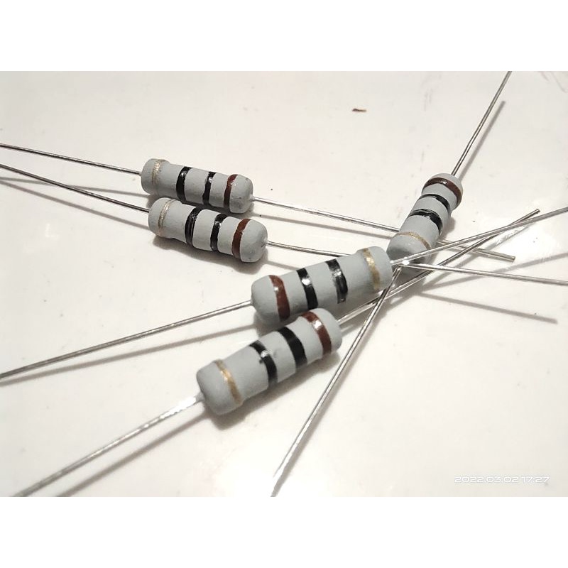 Jual resistor 1 Watt 10ohm cocok buat basis tr final | Shopee Indonesia