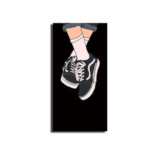 Jual WALL DECOR - Hiasan Dinding Animasi Estetik || Sepatu Estetik ...
