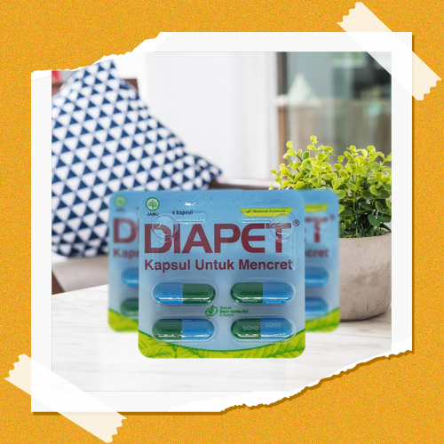 Jual RV OBAT HERBAL MENCRET DIARE DIAPET KAPSUL 4 TAB/STRIP | Shopee ...
