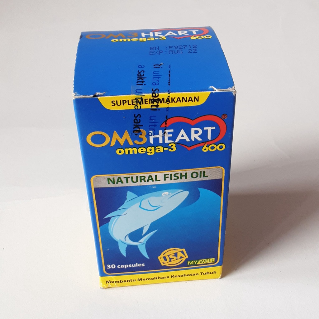 Jual Suplemen Makanan Omega 3 Kapsul Omeheart | Shopee Indonesia