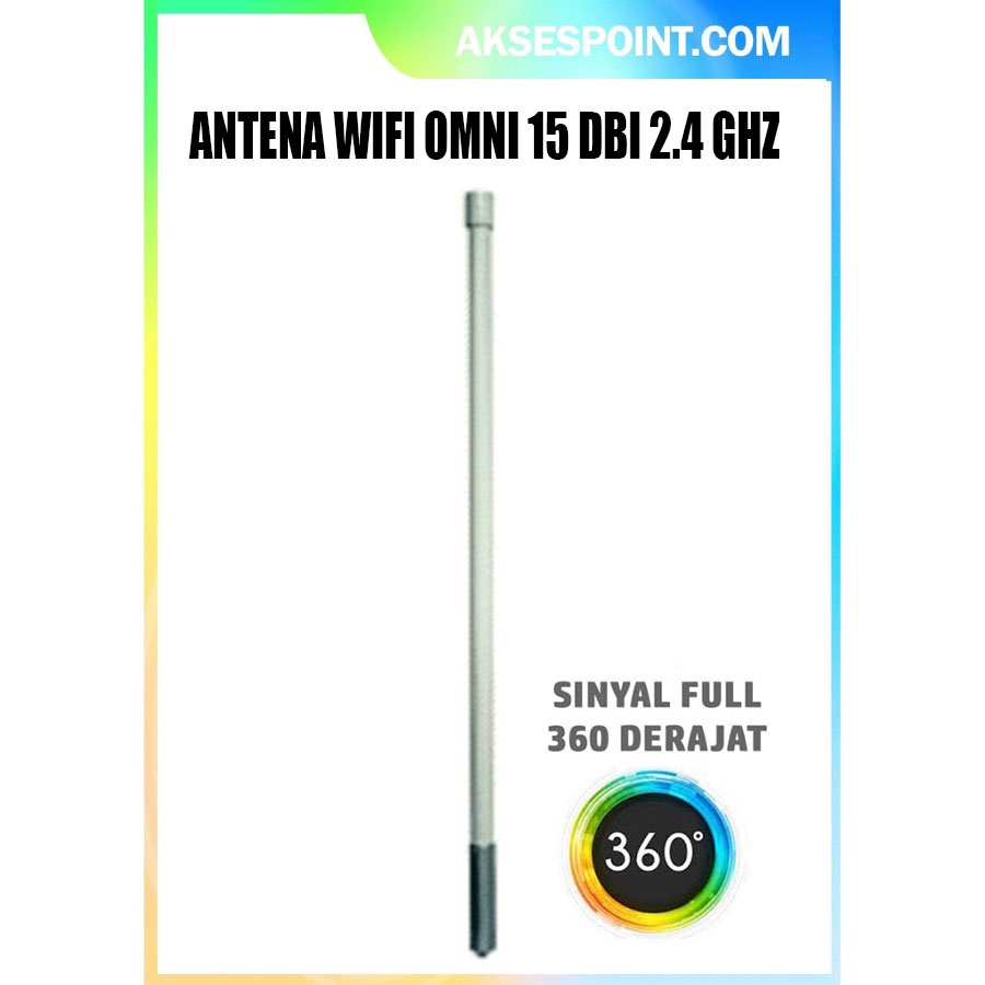 Jual Antena Wifi Outdoor 2,4 GHz Omni Directional 15 dBi Bukan ...