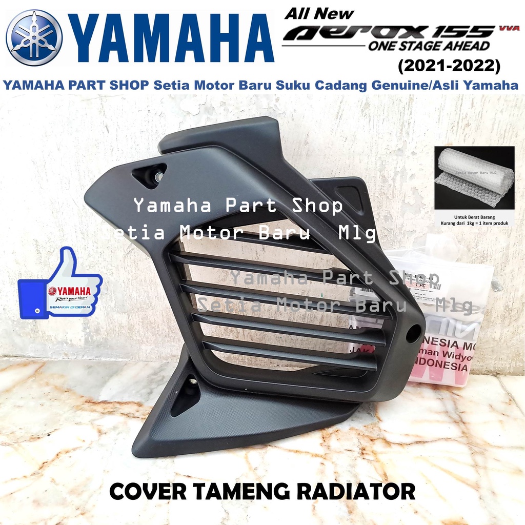 Jual Cover Radiator Tameng Tutup Radiator Motor All New Aerox 2021 ...