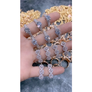 Jual Cincin Mas Putih Ala Korea kadar 8k | Shopee Indonesia