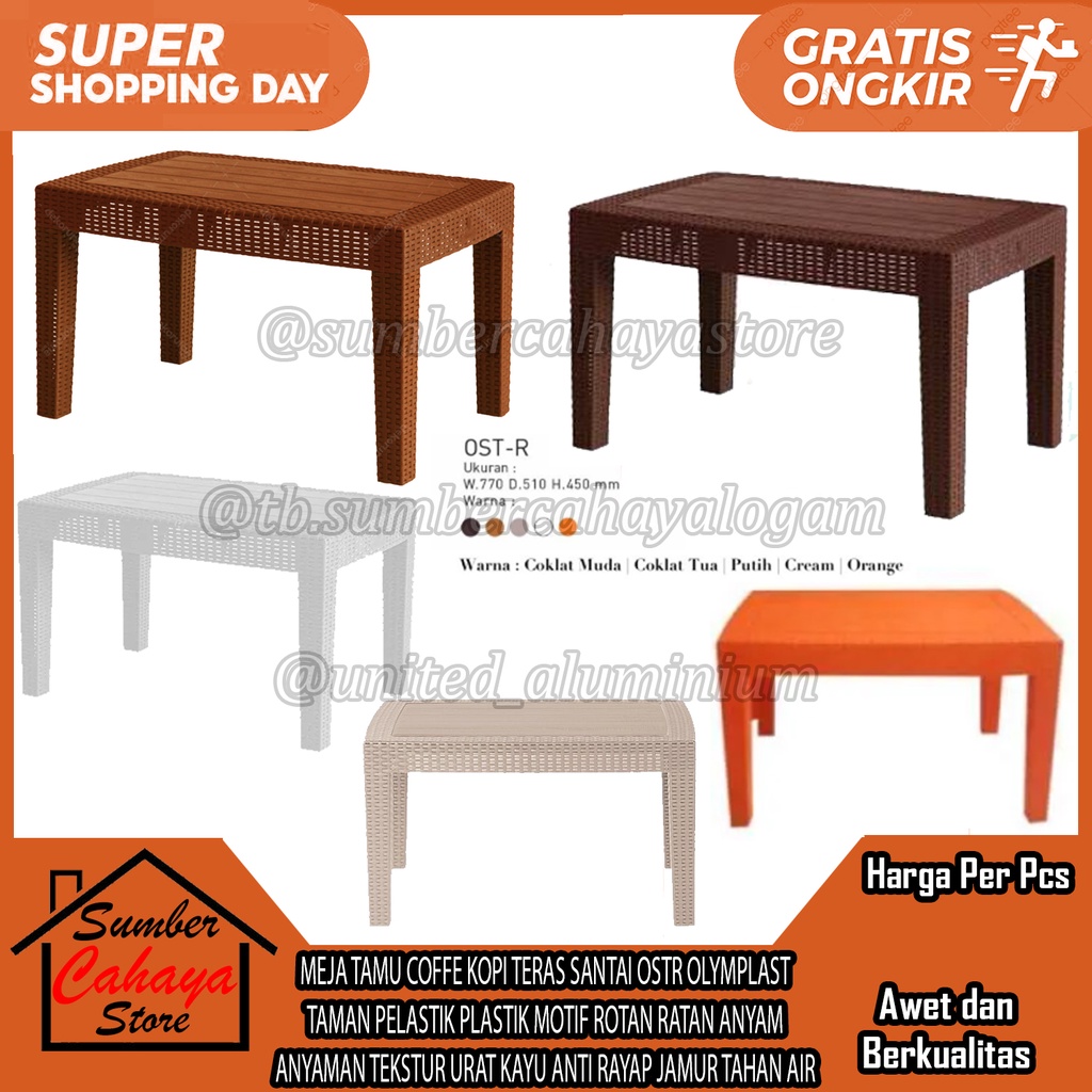 Jual MEJA TAMU COFFE CAFE KOPI TERAS SANTAI WARUNG SOFA SOFFA TABLE ...