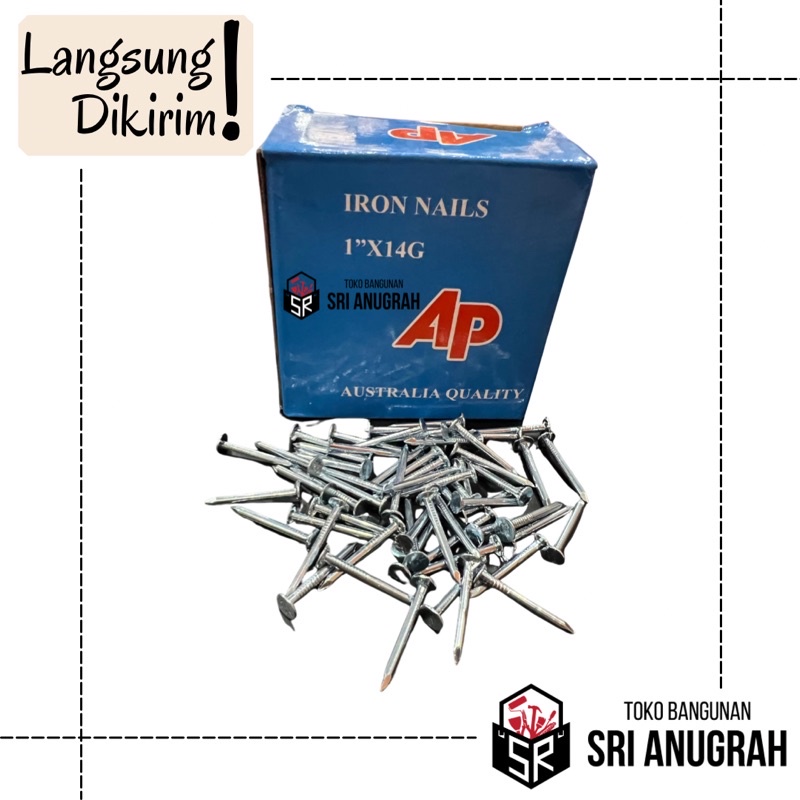 Jual AP Paku Kalsiboard 500GR | Shopee Indonesia