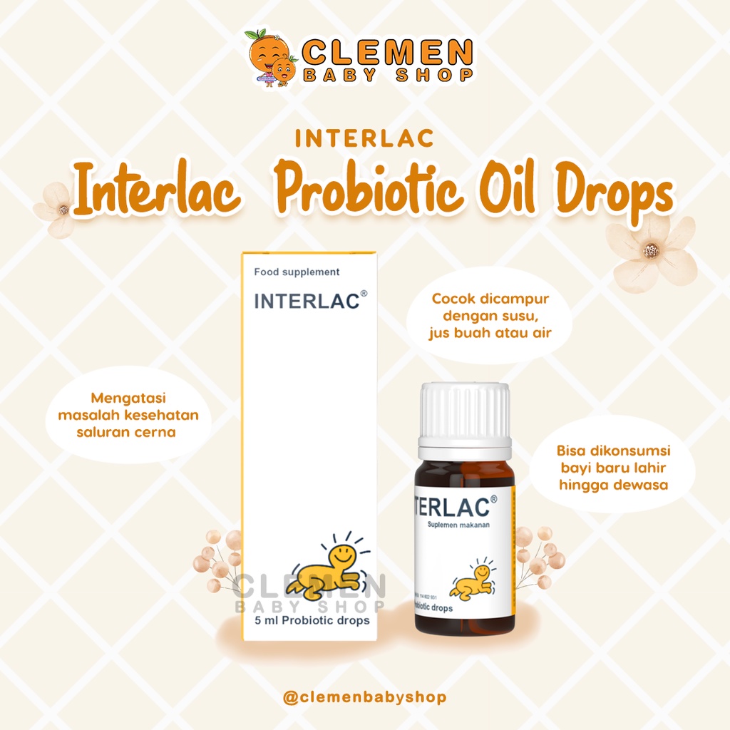 Jual Interlac Probiotic Drops (Tetes) | Shopee Indonesia