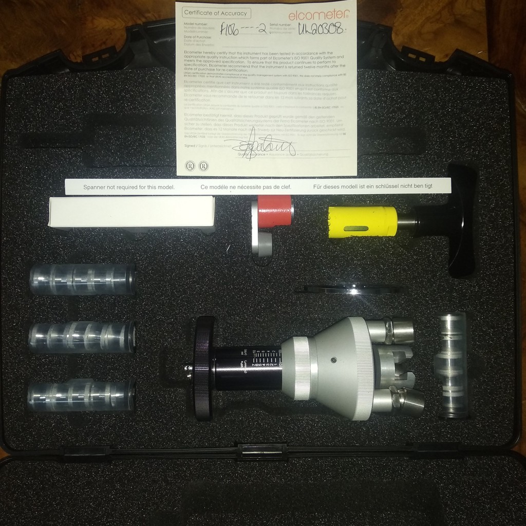 Jual Elcometer 106 Pull-Off Adhesion Tester Scale 2 | Shopee Indonesia