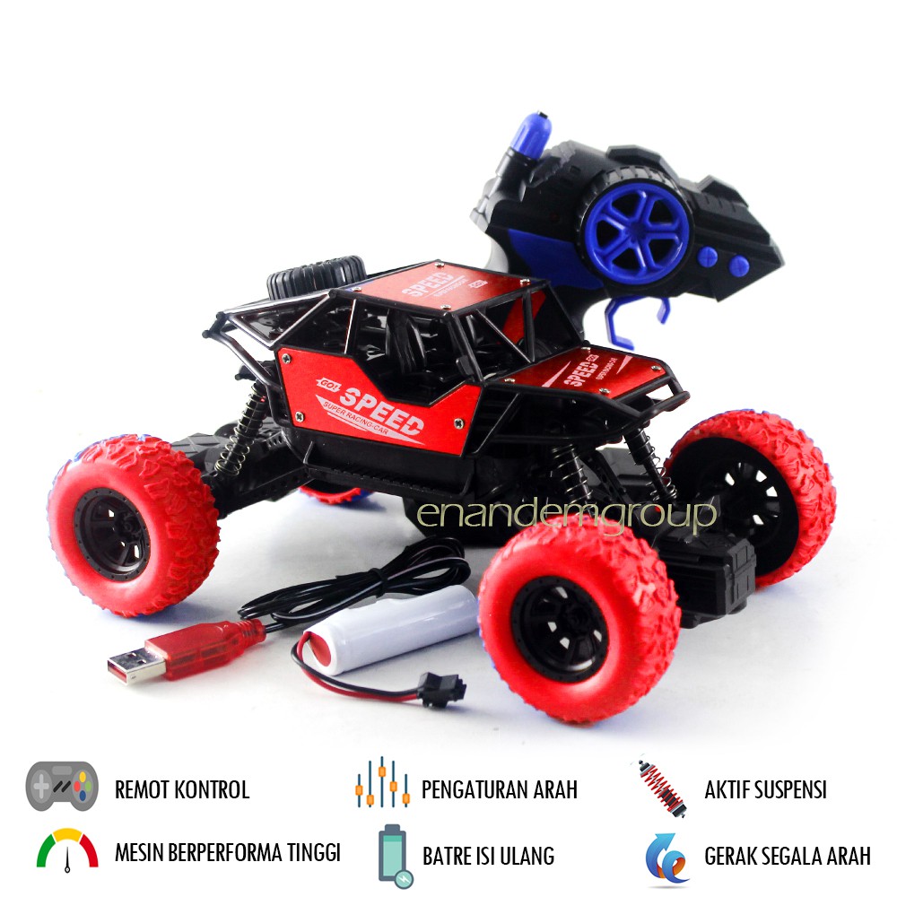 Jual Mainan Mobil Remot Kontrol Rc Offroad Climbing High Speed | Shopee Indonesia