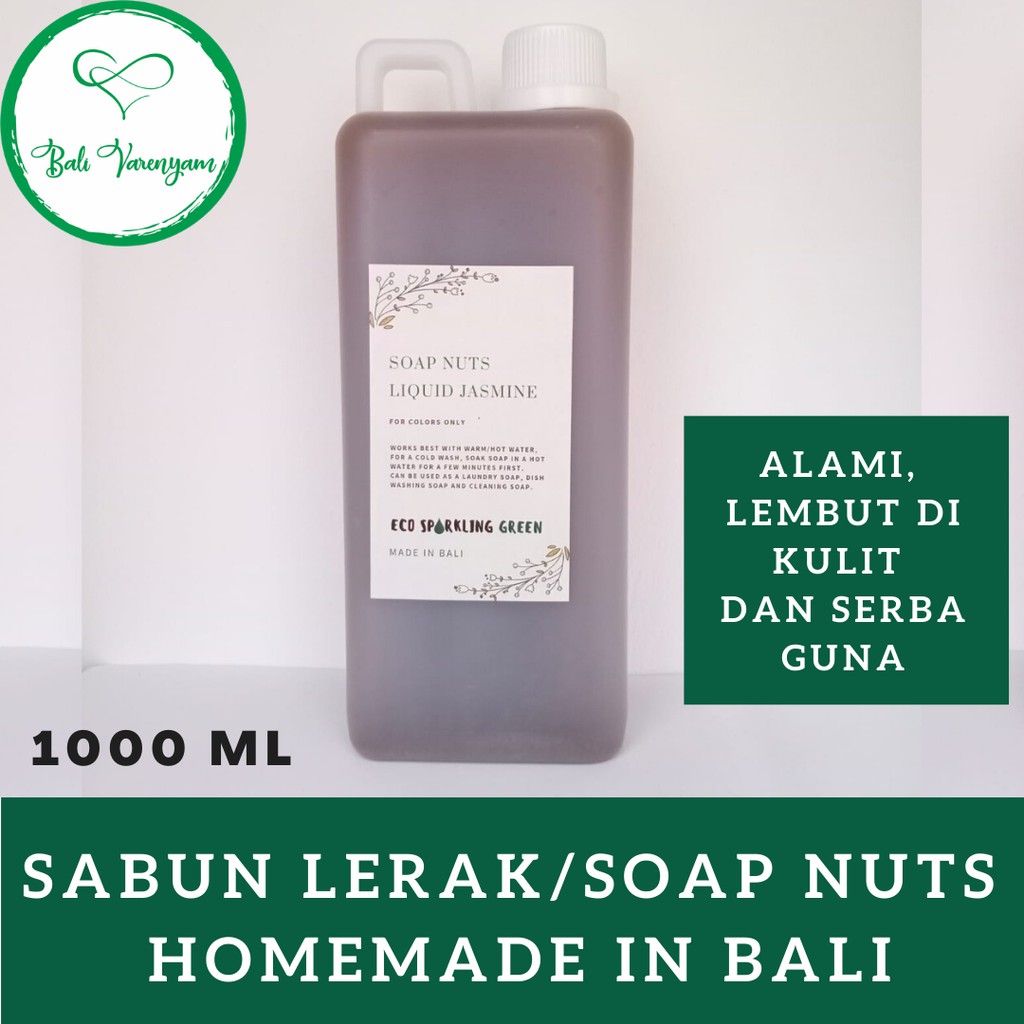 Jual Sabun Lerak Murni (Aroma Melati) / Natural Soap Nuts Liquid ...