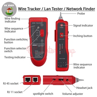 Jual Lan Tester Wire Tracker Kabel Jaringan Network Finder /Alat Test ...
