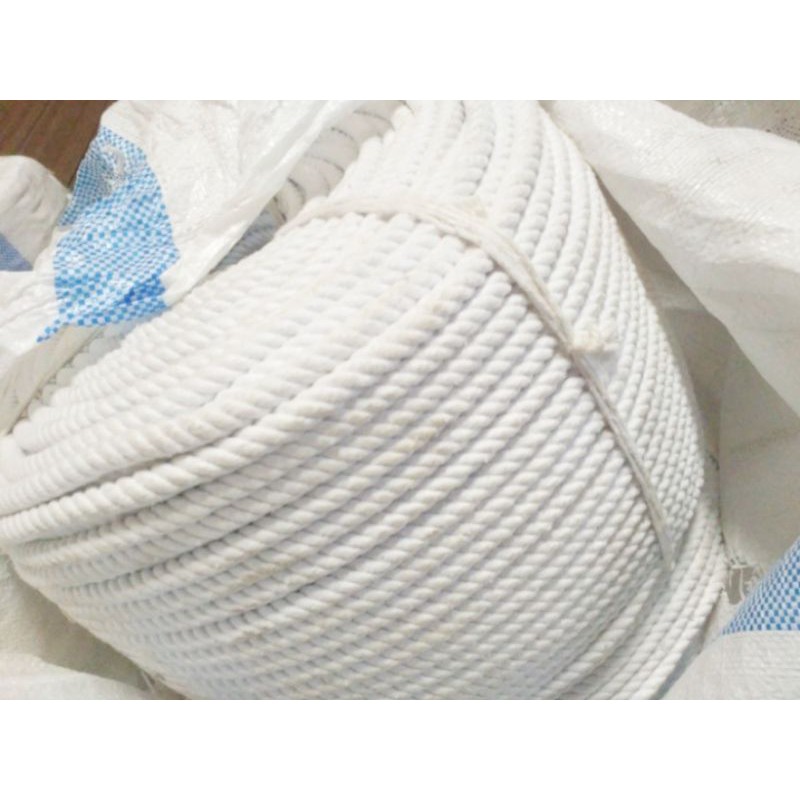 Jual Tali tambang bahan kain 10mm 1 rol | Shopee Indonesia