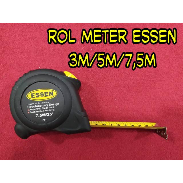 Jual Rol meter/meteran essen | Shopee Indonesia