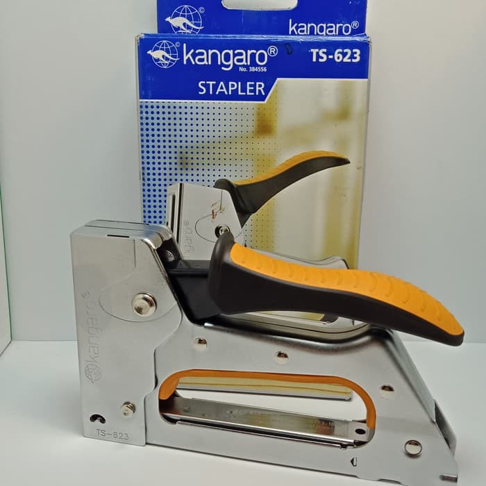 Jual Kangaroo TS-623 staples tembak Gun Tacker - Orange | Shopee Indonesia