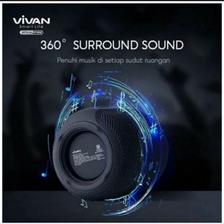 Jual SPEAKER WIRELESS VIVAN VS12 WATERPROOF BLUETOOTH SPEAKER | Shopee ...