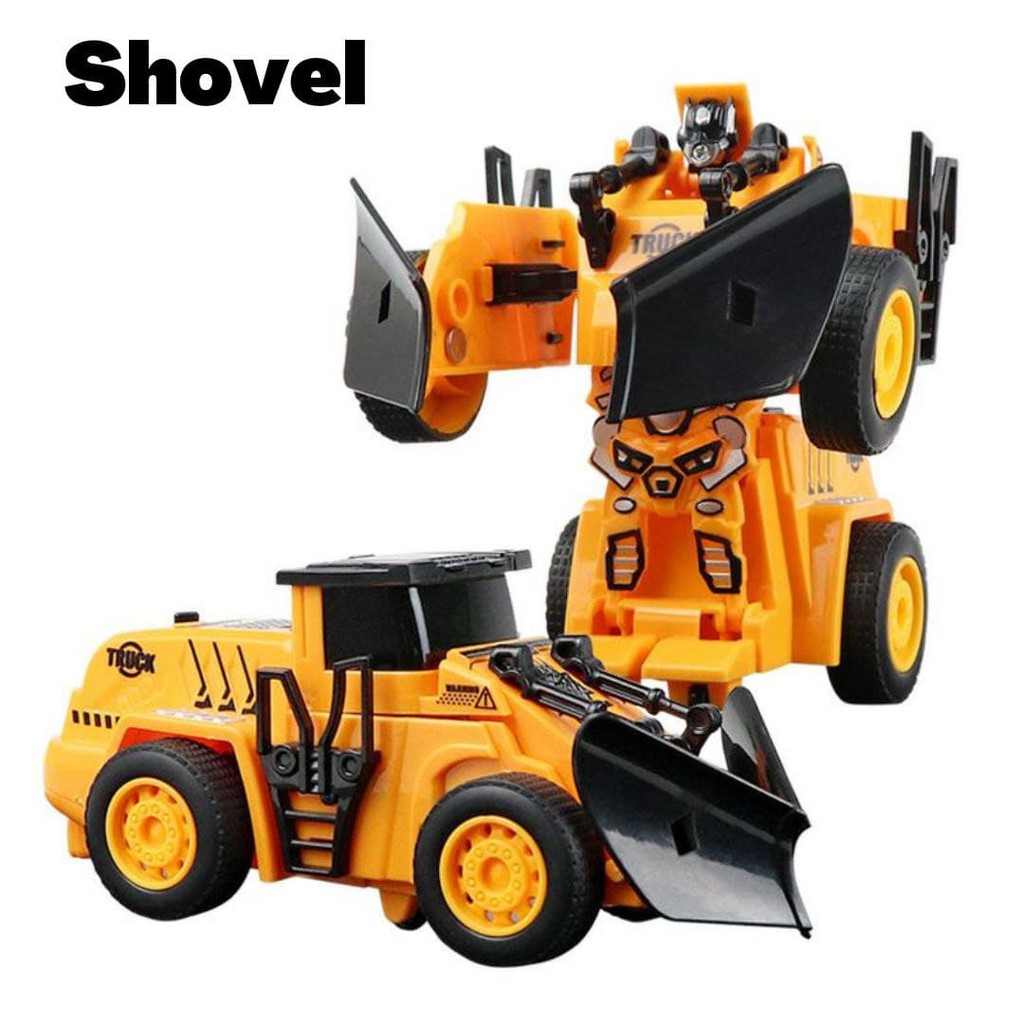 Jual Mainan Anak Mobilan Robot Konstruksi Mobil Transformer Robot ...