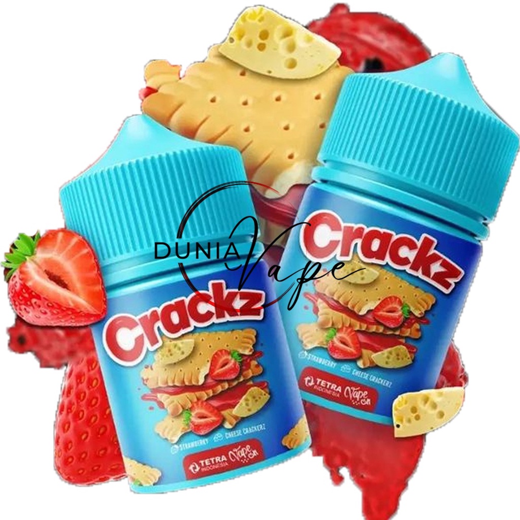 Jual LIQUID CRACKZ STRAWBERRY 60ML | Shopee Indonesia