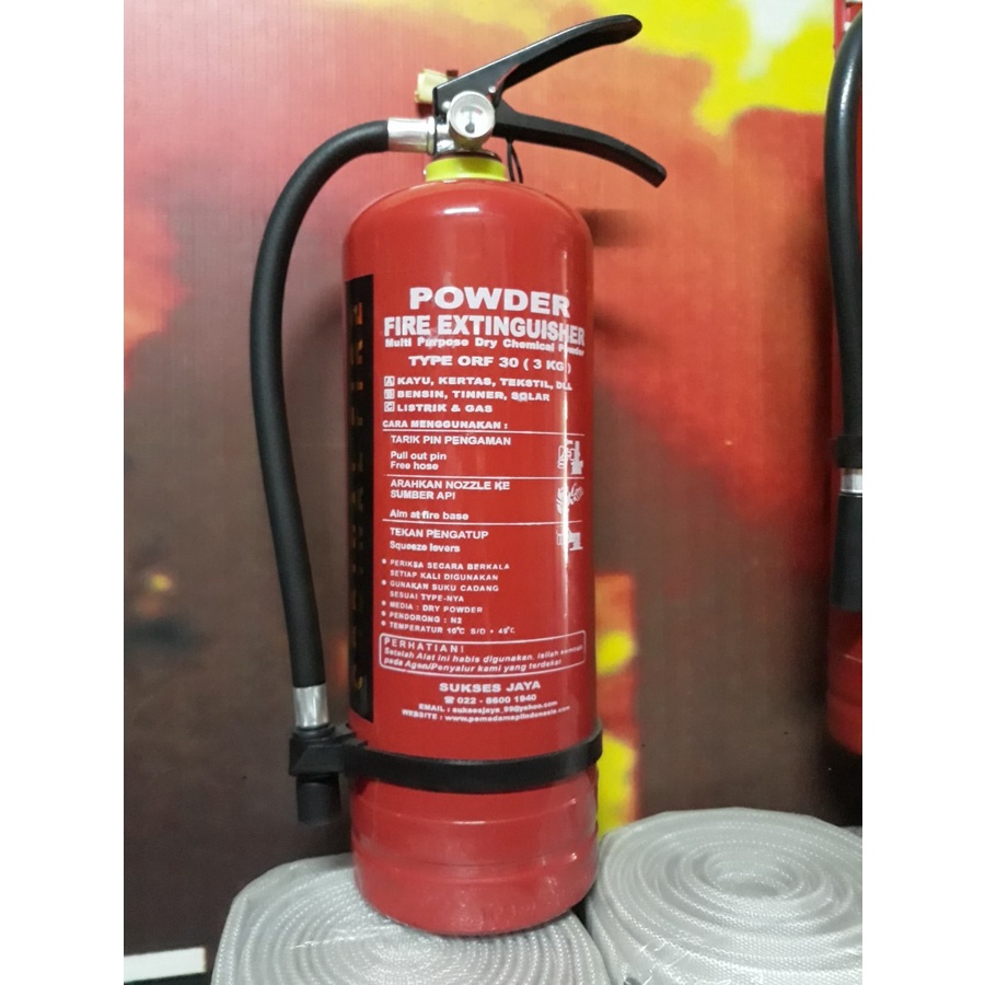 Jual Alat Tabung Pemadam Api Kebakaran APAR 3KG APAR Bandung murah ...