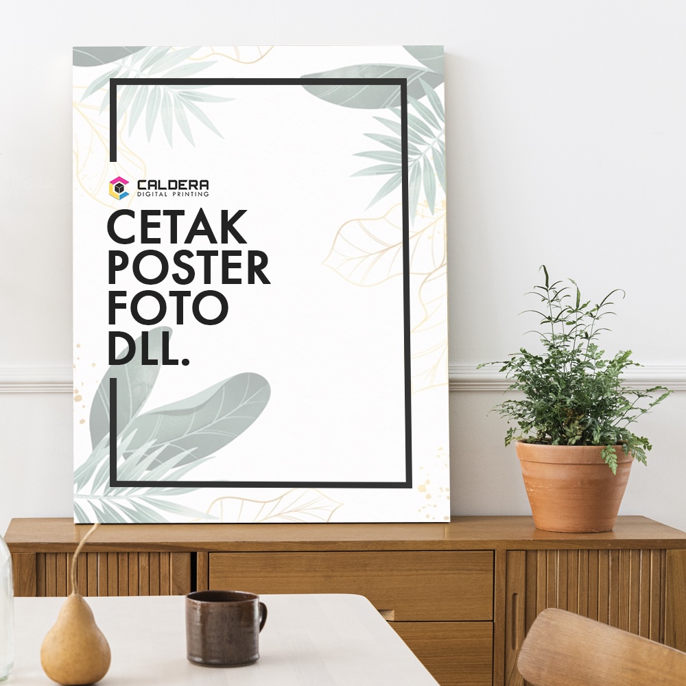 Jual Cetak Poster Custom Foto Dll Ukuran 30x45 Frame MDF Premium ...