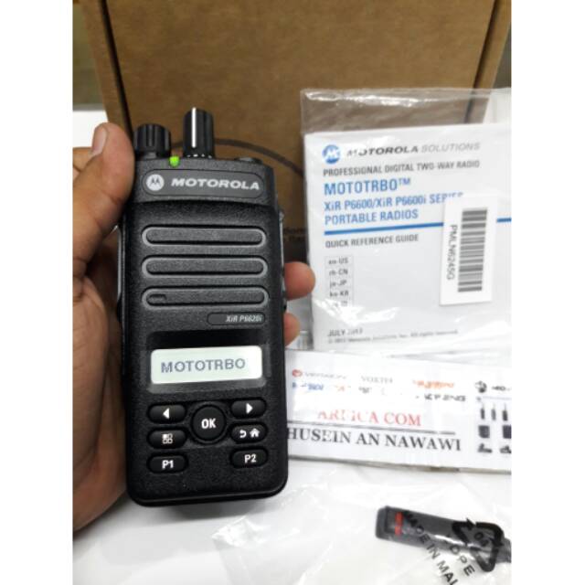 HT MOTOROLA XIR P6620i VHF ORIGINAL 100% HT DIGITAL MOTOROLA MOTOTRBO ...