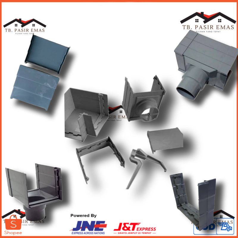 Jual CORONG TALANG AIR PVC KOTAK TUTUP TALANG SAMBUNGAN TALANG | Shopee ...