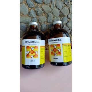 Jual VETADRYL Injeksi Diphenhydramine HCL 100 ml | Shopee Indonesia