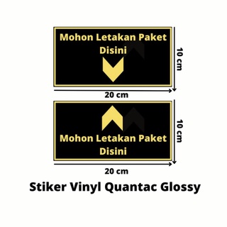 Jual Stiker paket barang|sticker sign letakan paket|stiker taruh paket ...