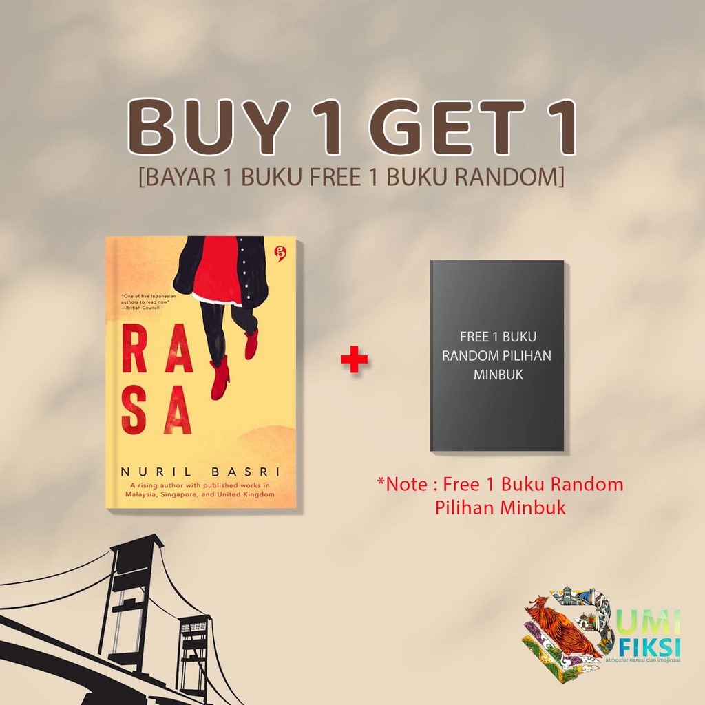 Jual Buku Bacaan Novel | Rasa by Nuril Basri GagasMedia - BUMIFIKSI | Shopee Indonesia