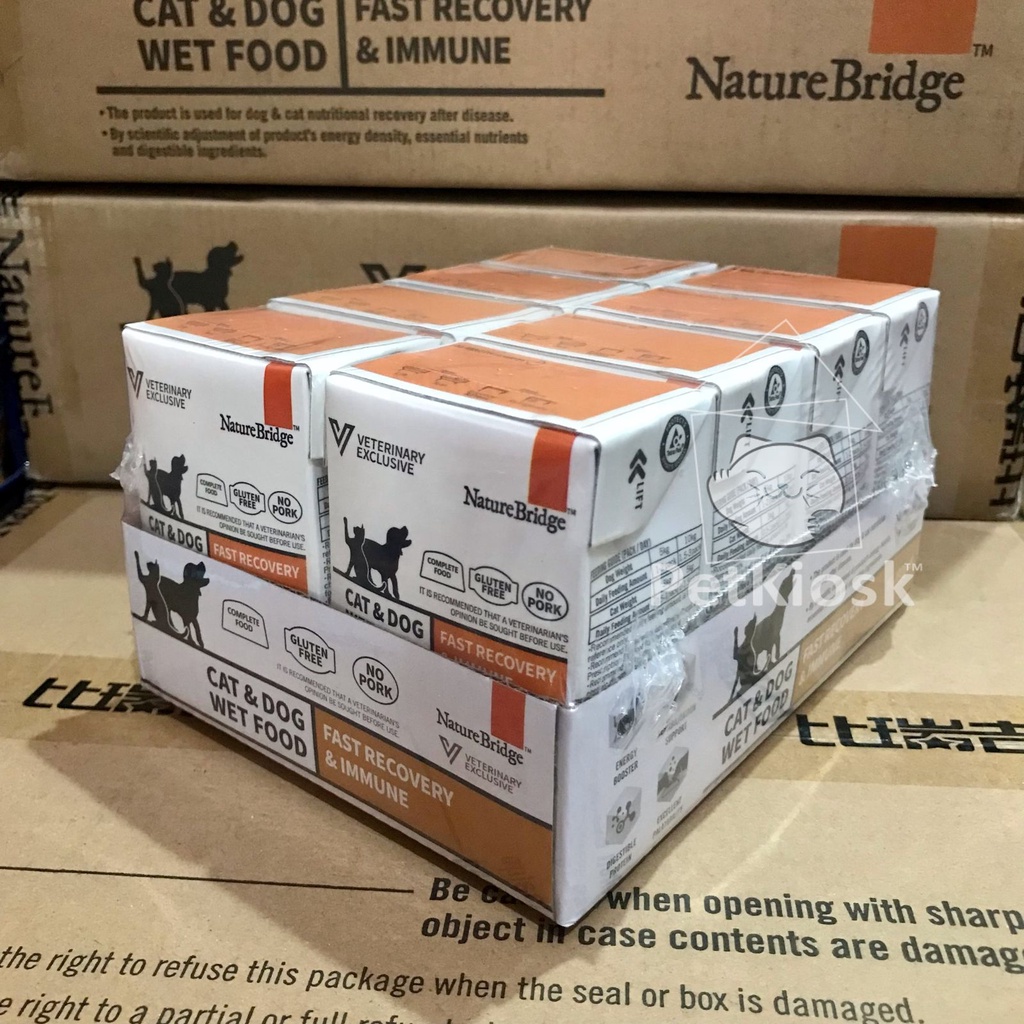 Jual Nature Bridge Recovery 1 Tray isi 8 Pack / Makanan Anjing Kucing ...