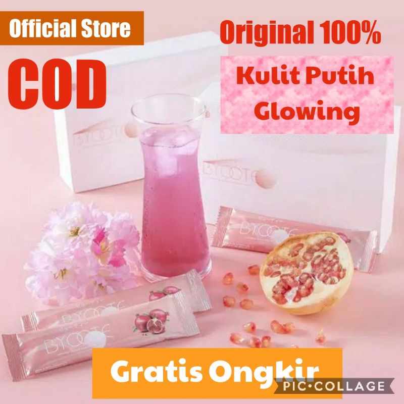 Jual (COD) BYOOTE COLLAGEN 16 Sachet, BYOTE Collagen, Biote Kolagen ...