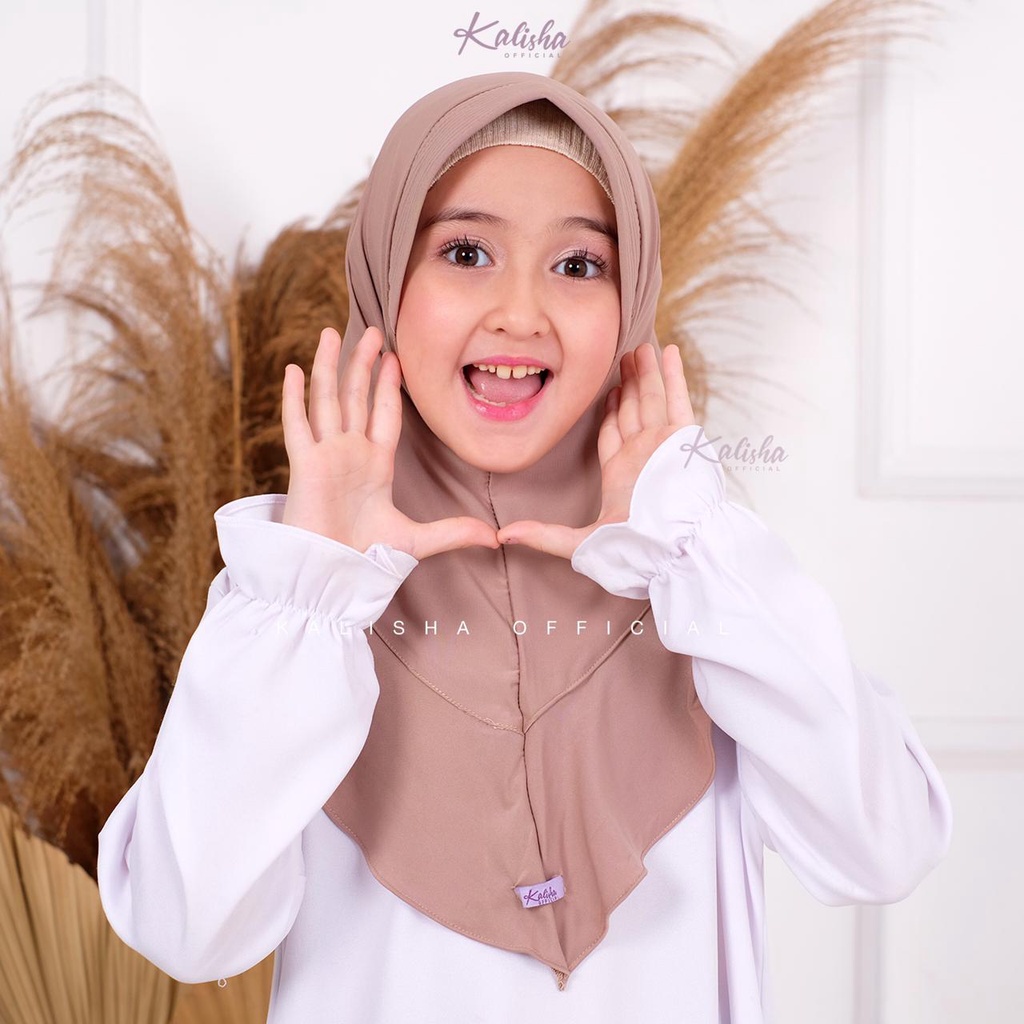Jual Hijab Anak Qinan Kerudung Jersey Geblus Instan Premium By ...