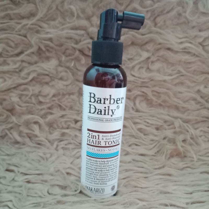 Jual MAKARIZO BARBER DAILY 2 IN 1 HAIR TONIC 150ML ANTI DANDRUFF ANTI ...