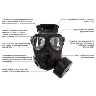 Jual K3 Gas mask sancheong full face safety mask respirator original ...
