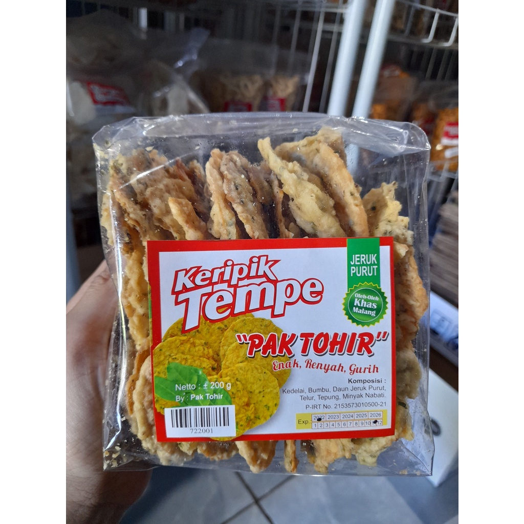 Jual Keripik Tempe Pak Tohir BULAT || makanan gurih || Makanan ...