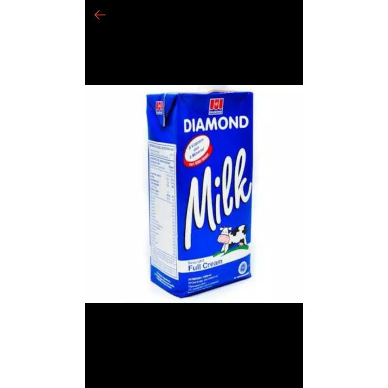 Jual DIAMOND UHT FULL CREAM 1LITER | Shopee Indonesia
