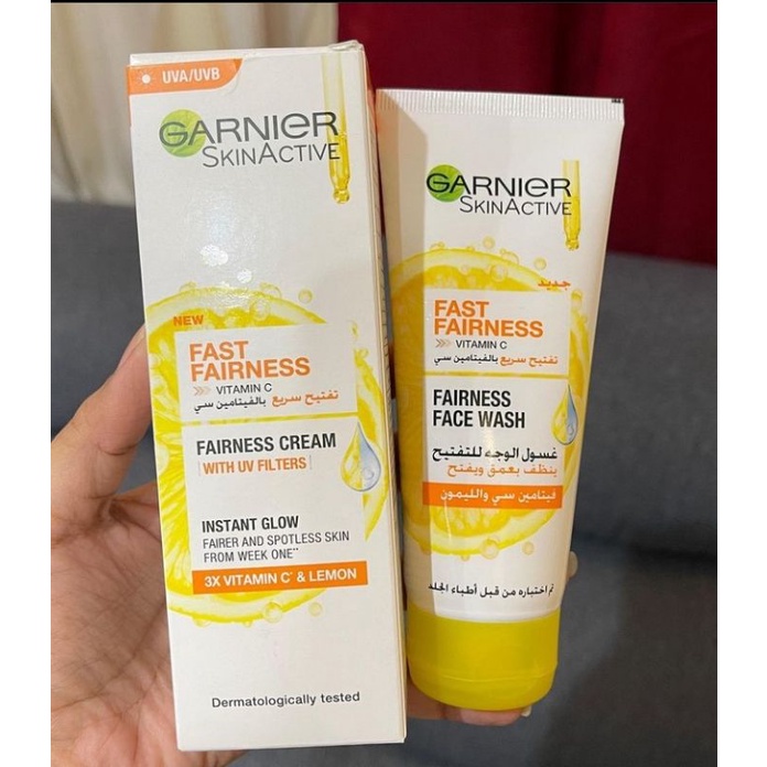 Jual GARNIER SKIN ACTIVE FAST FAIRNESS DENGAN VITAMIN C FAIRNESS CREAM ...