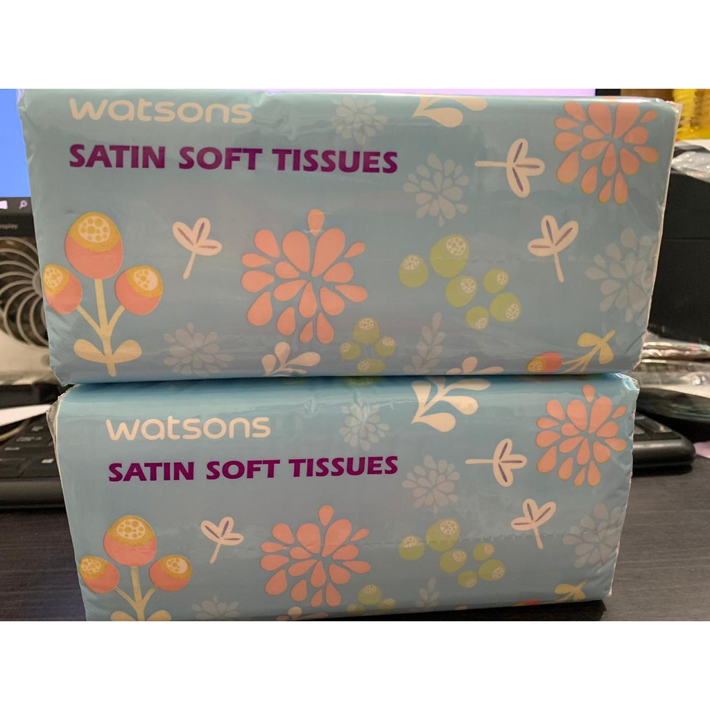 Jual WATSONS SATIN SOFT TISSUES 250 SHEETS X 2 PLY / TISSUE WATSONS ...