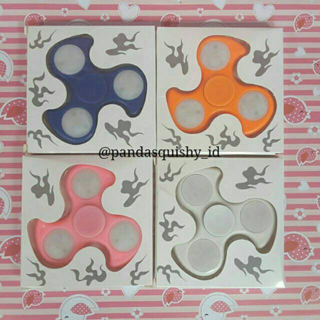 Jual Ninja Warrior LED Fidget Spinner - Spinner Lampu Ninja | Shopee ...