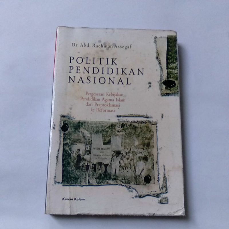Jual Buku Politik Pendidikan Nasional Abd. Rachman Assegaf Indonesia ...