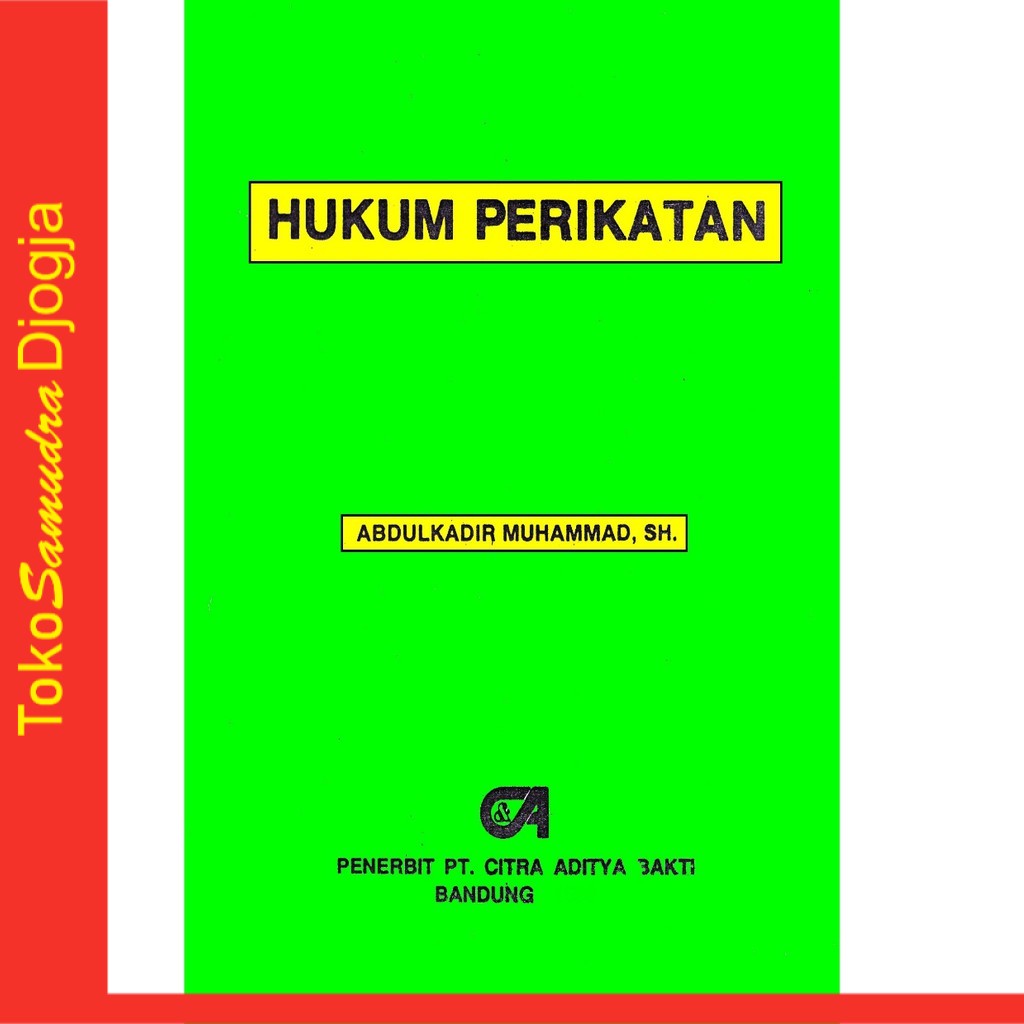 Jual Buku Hukum Perikatan Abdul kadir Muhammad Indonesia|Shopee Indonesia