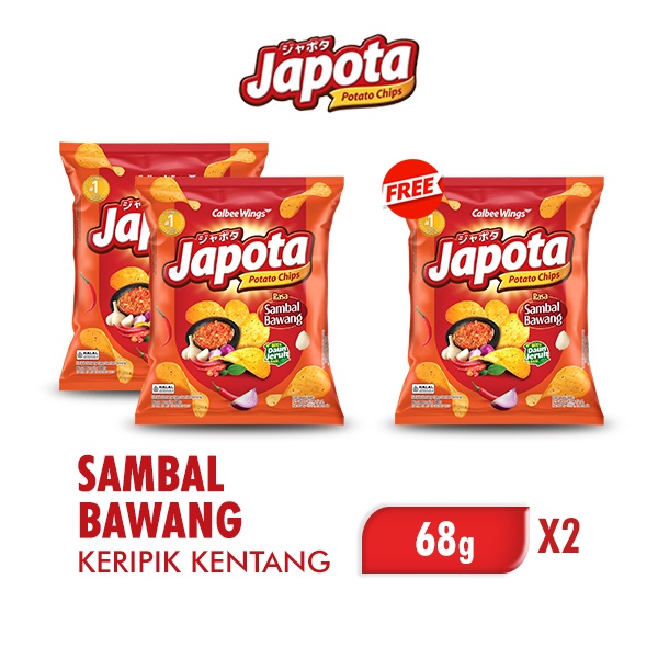 Jual [Buy 2 Get 1] Japota Sambal Bawang 68 gr | Shopee Indonesia