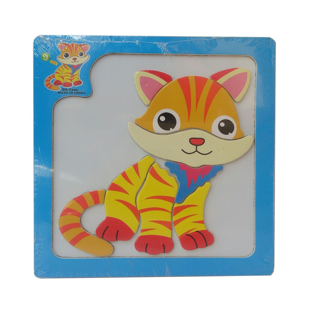 Jual Puzle Kayu Magnet dengan White Board Kucing | Shopee Indonesia