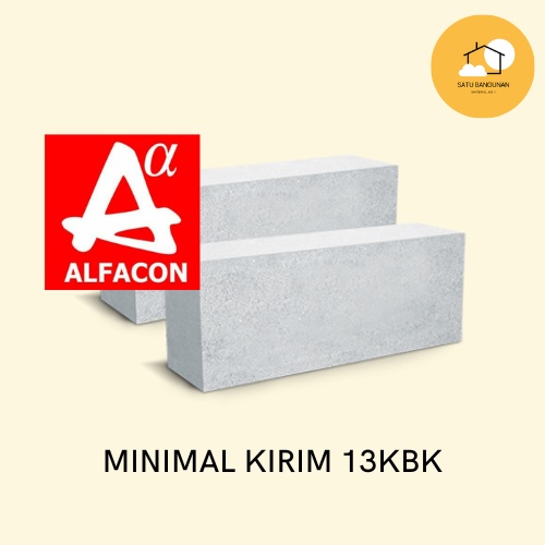 Jual Bata Ringan / Hebel AAC Merk Alfa Min Kirim 1Do | Shopee Indonesia