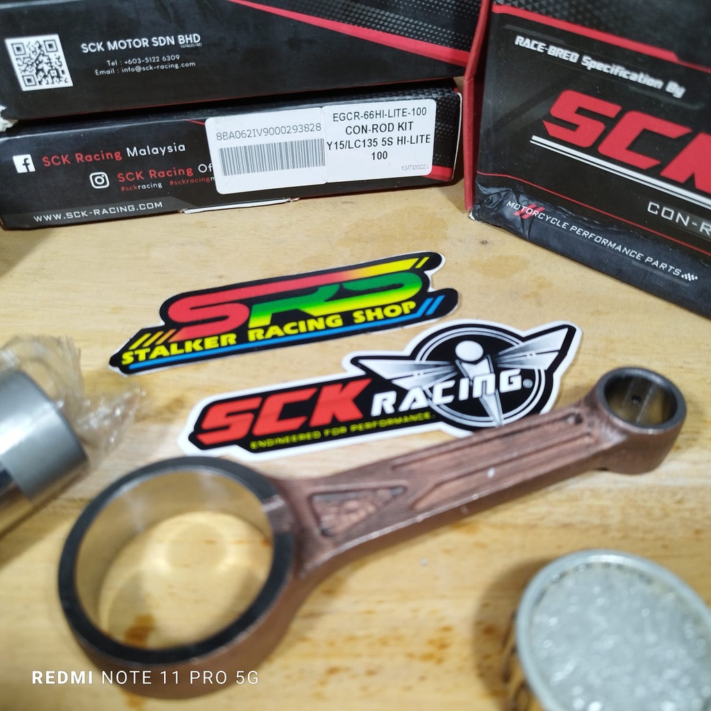 Jual STANG SEHER CONROD SCK RACING MX KING VIXION NVL NVA WR155 R15 V3 ...