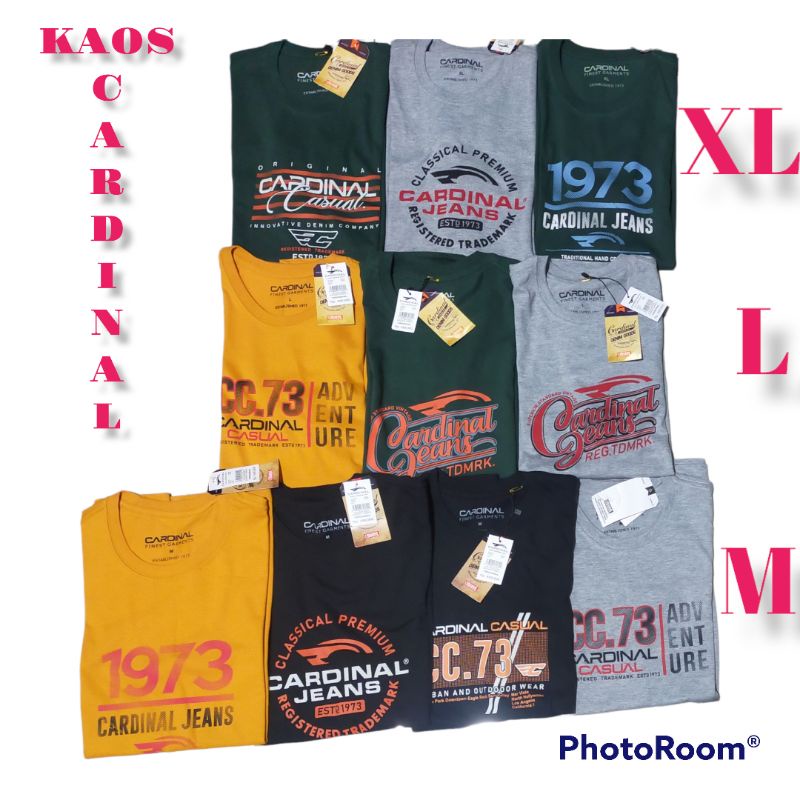 Jual kaos cardinal 100% original | Shopee Indonesia