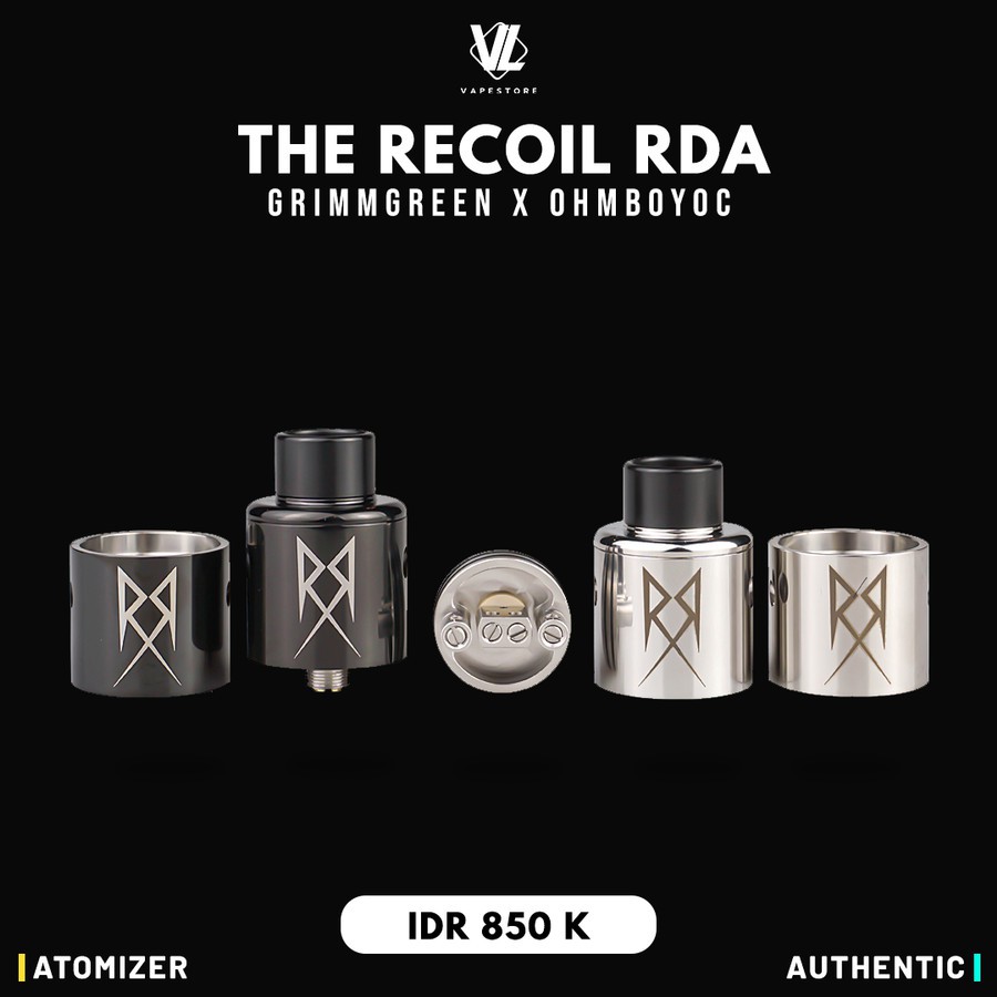Jual Recoil RDA Authentic By Ohmboyc X GrimmGreen 100% Authentic - AT ...