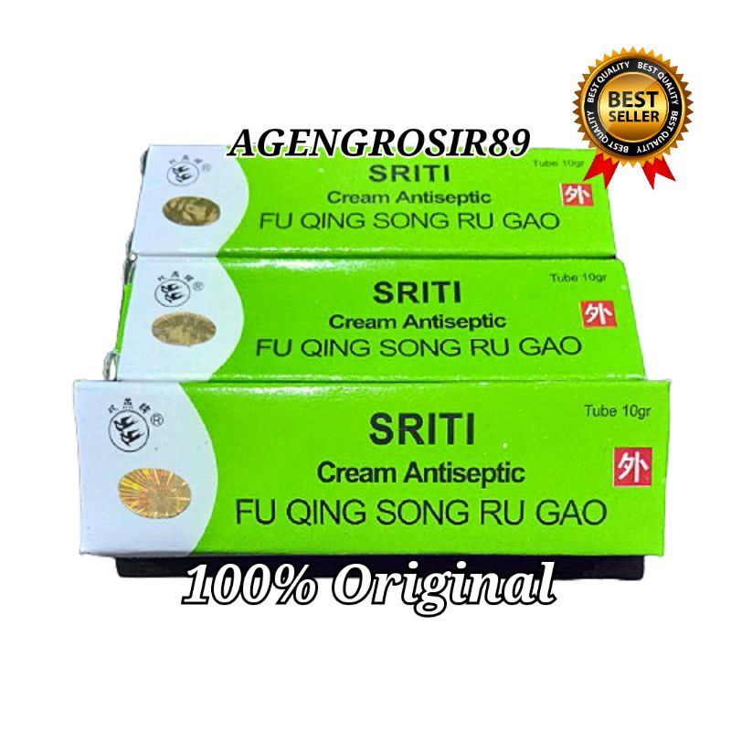 Jual SRITI CREAM ANTISEPTIC - SALEP WALET ( FU QING SONG RU GAO ...